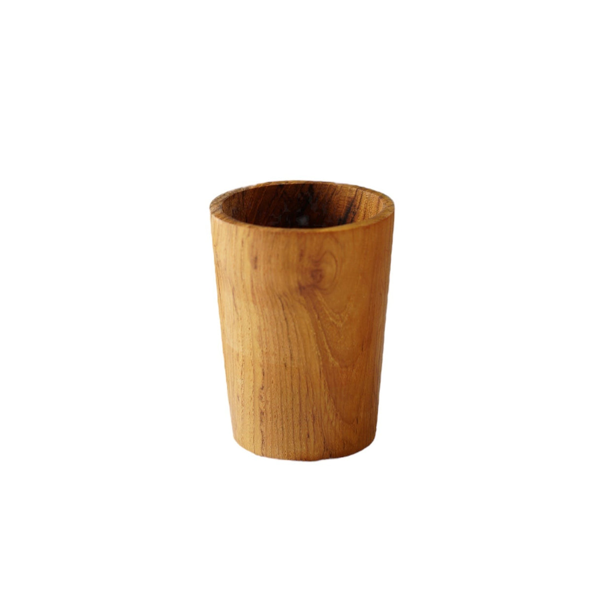 Small Size Teak Wood Capsule Cup, Mug, Wooden Glass – Kasih Co-op