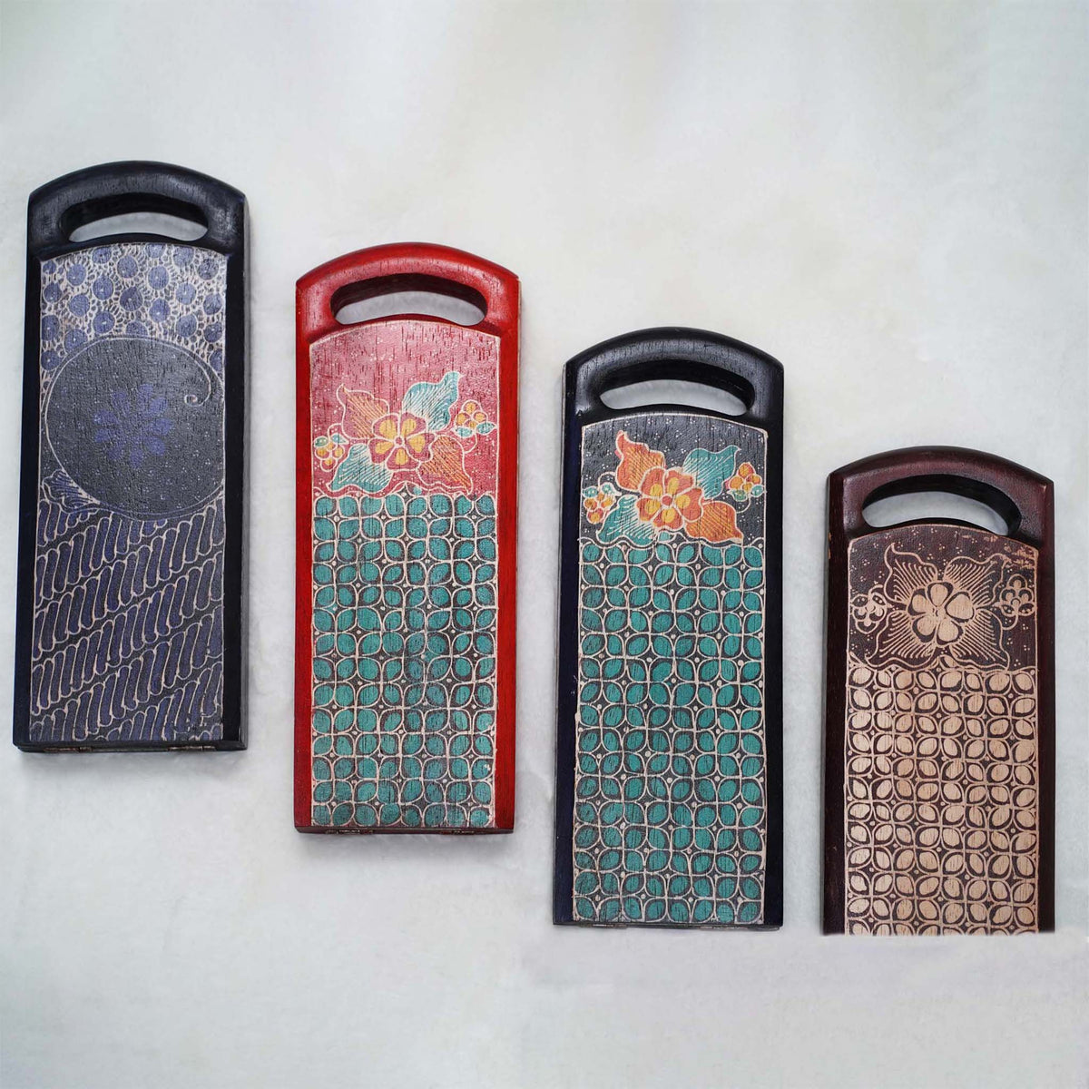 Mancala Albacia Wood Dakon Folding Congklak Board Game Set. Strategy ...