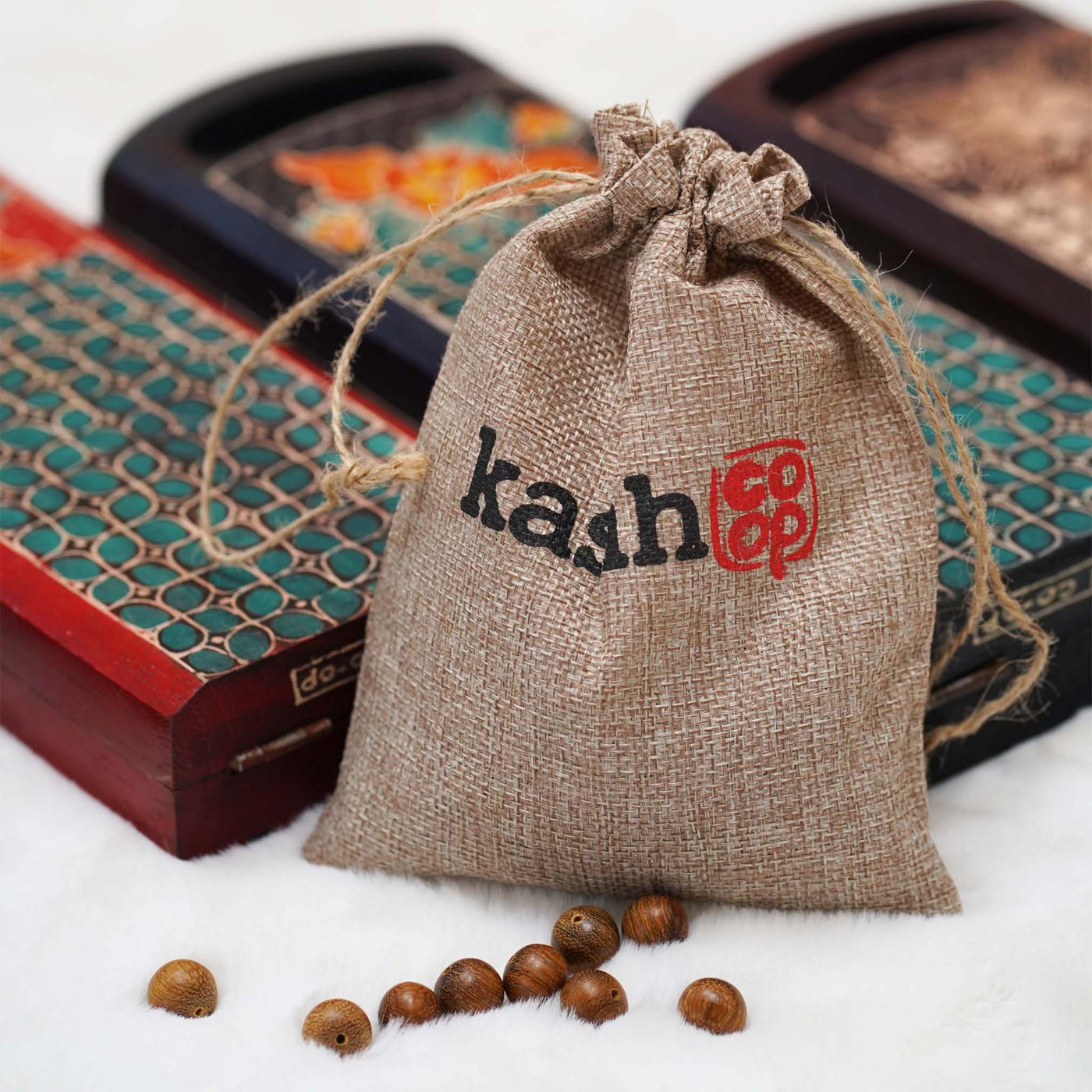 Mancala Albacia Wood Dakon Folding Congklak Board Game Set. Strategy ...