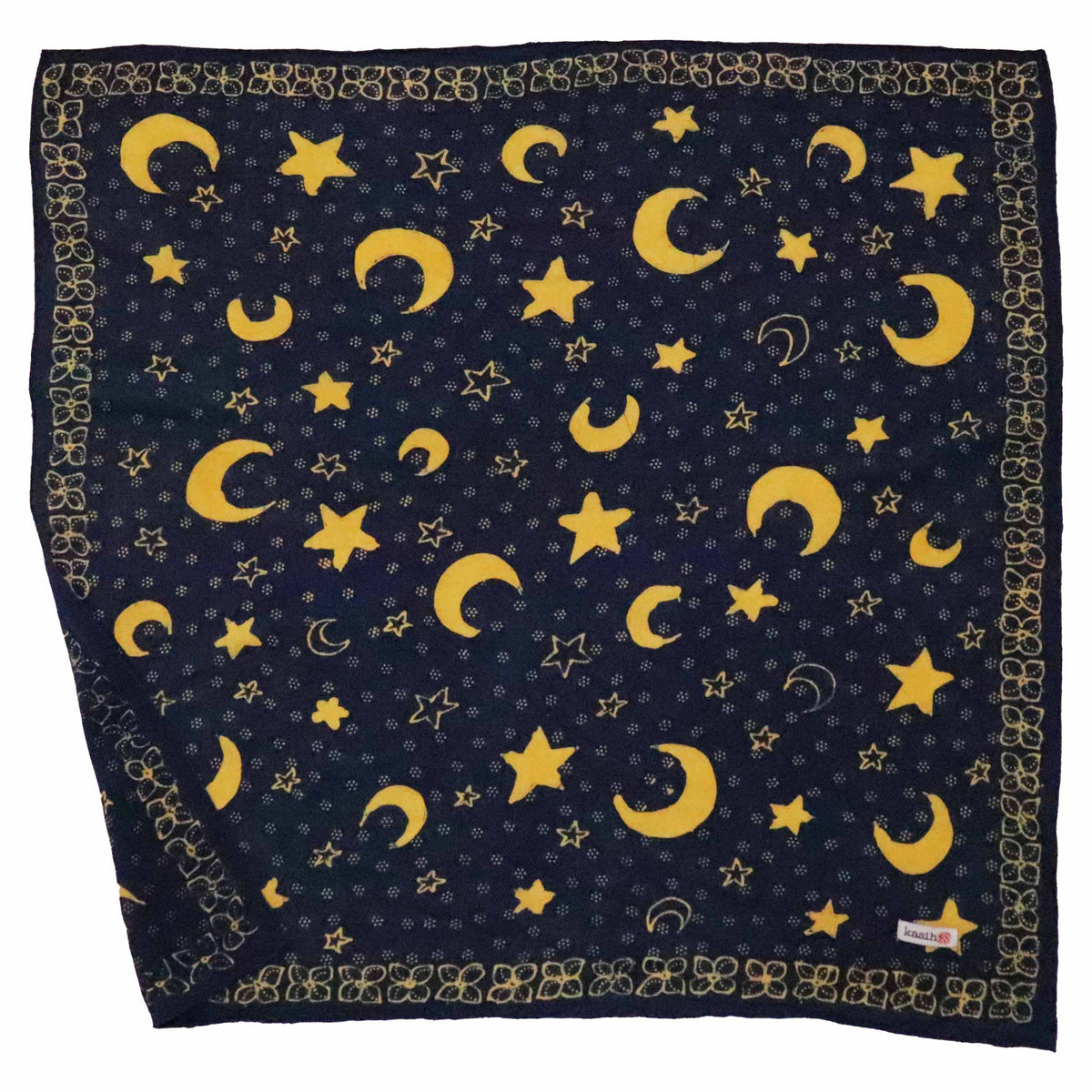 Authentic Full Hand Drawn Batik Bandana, 100% Soft Cotton, Three Lands ...