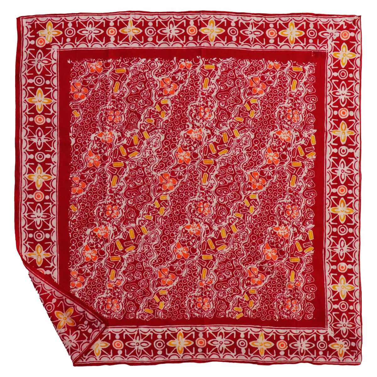 Hand Dyed Batik Bandana, 100% Soft Cotton, Magenta Magic, Pink – Kasih ...