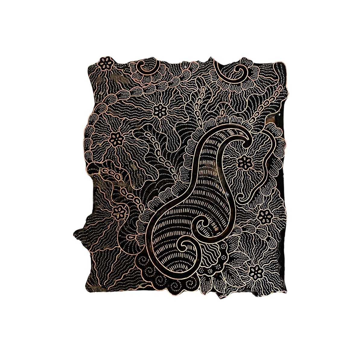 Batik Copper Cap Stamp Indonesian Metal Hand-Stamped Vintage – Kasih Co-op