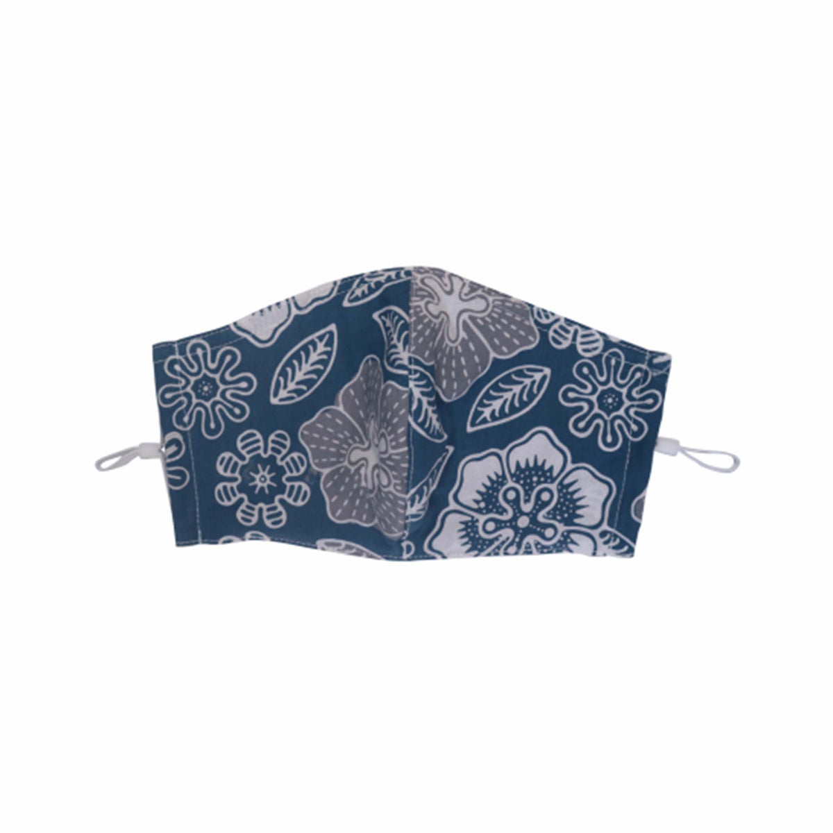 Hand Dyed Indonesia Batik Face Mask Three Layers 100% Cotton with Nose ...