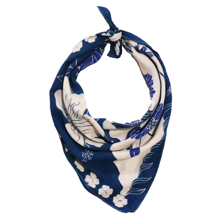Authentic Full Hand Drawn Batik Bandana, 100% Soft Cotton, Three Lands ...