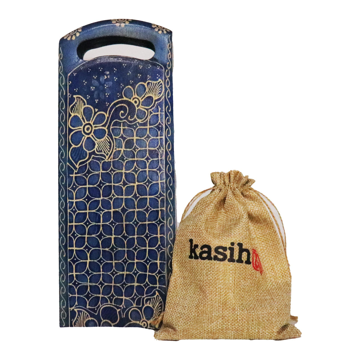 Mancala Albacia Wood Dakon Folding Congklak Board Game Set. Strategy ...