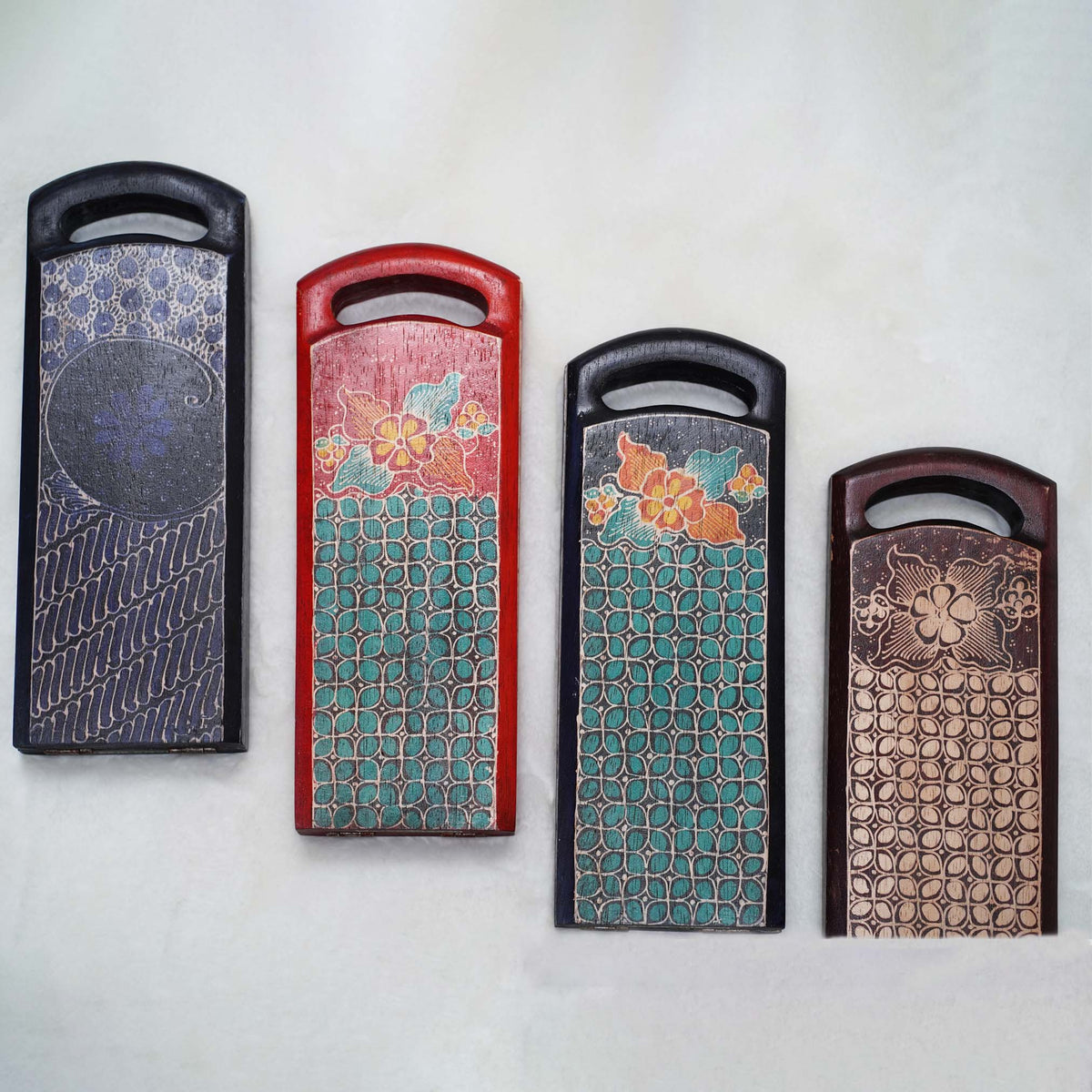 Mancala Albacia Wood Dakon Folding Congklak Board Game Set. Strategy ...