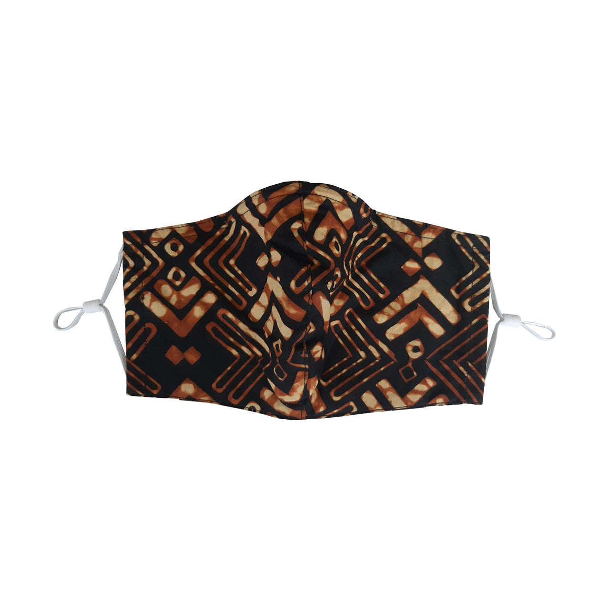 Hand Dyed Indonesia Batik Face Mask Three Layers 100% Cotton with Nose ...