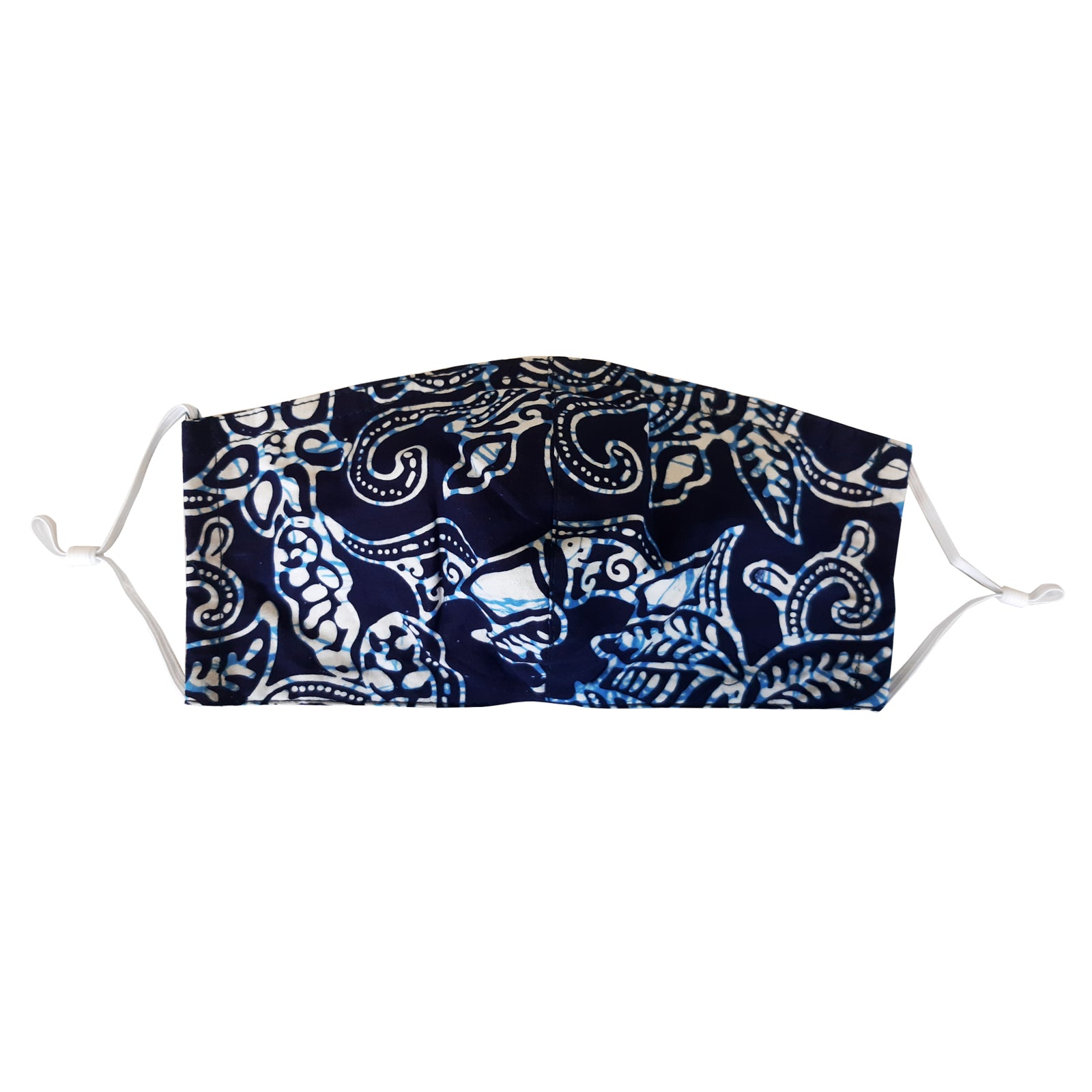 Hand Dyed Indonesia Batik Face Mask Three Layers 100% Cotton with Nose ...