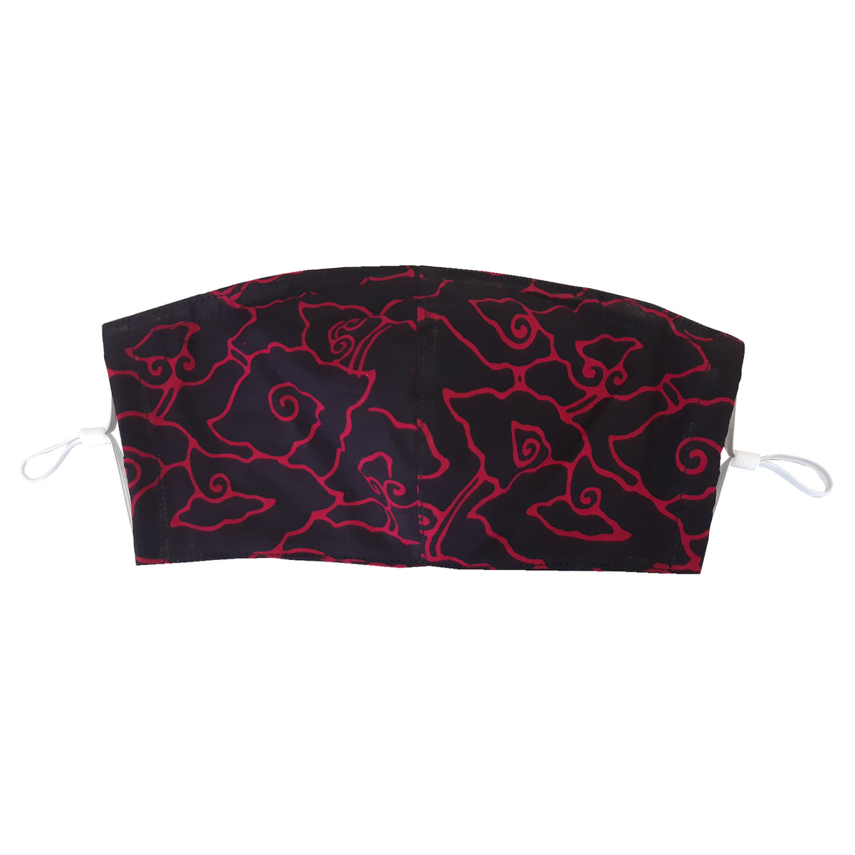 Hand Dyed Indonesia Batik Face Mask Three Layers 100% Cotton with Nose ...