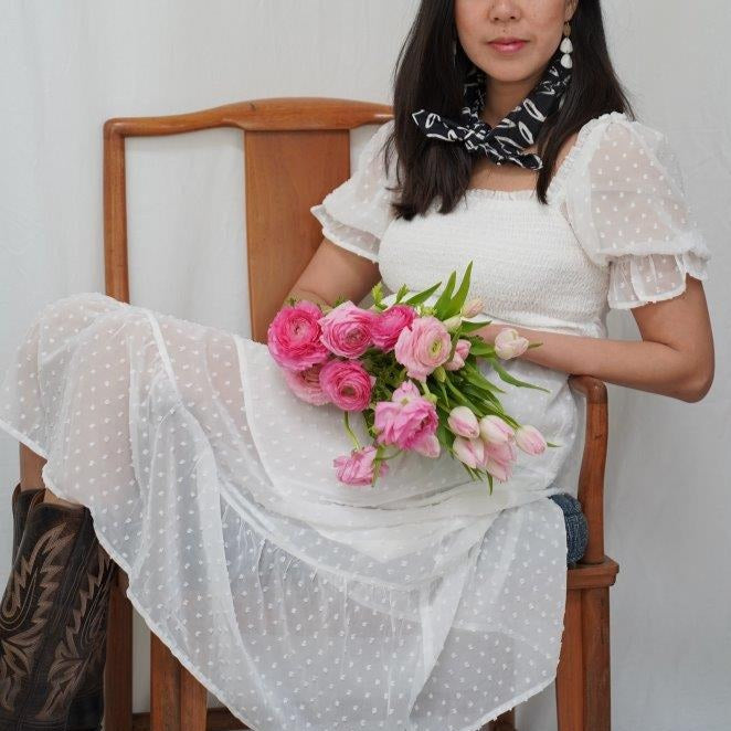 Batik Bandana - Arbor, Hand-dyed handmade batik – Kasih Co-op