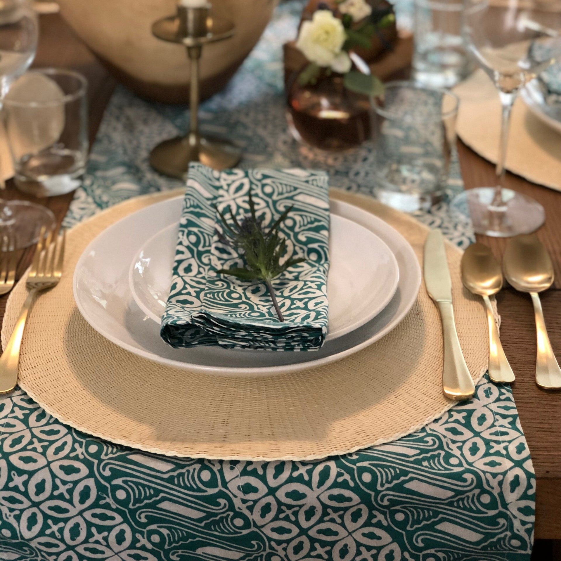 Batik Table Runner - Royalty – Kasih Co-op