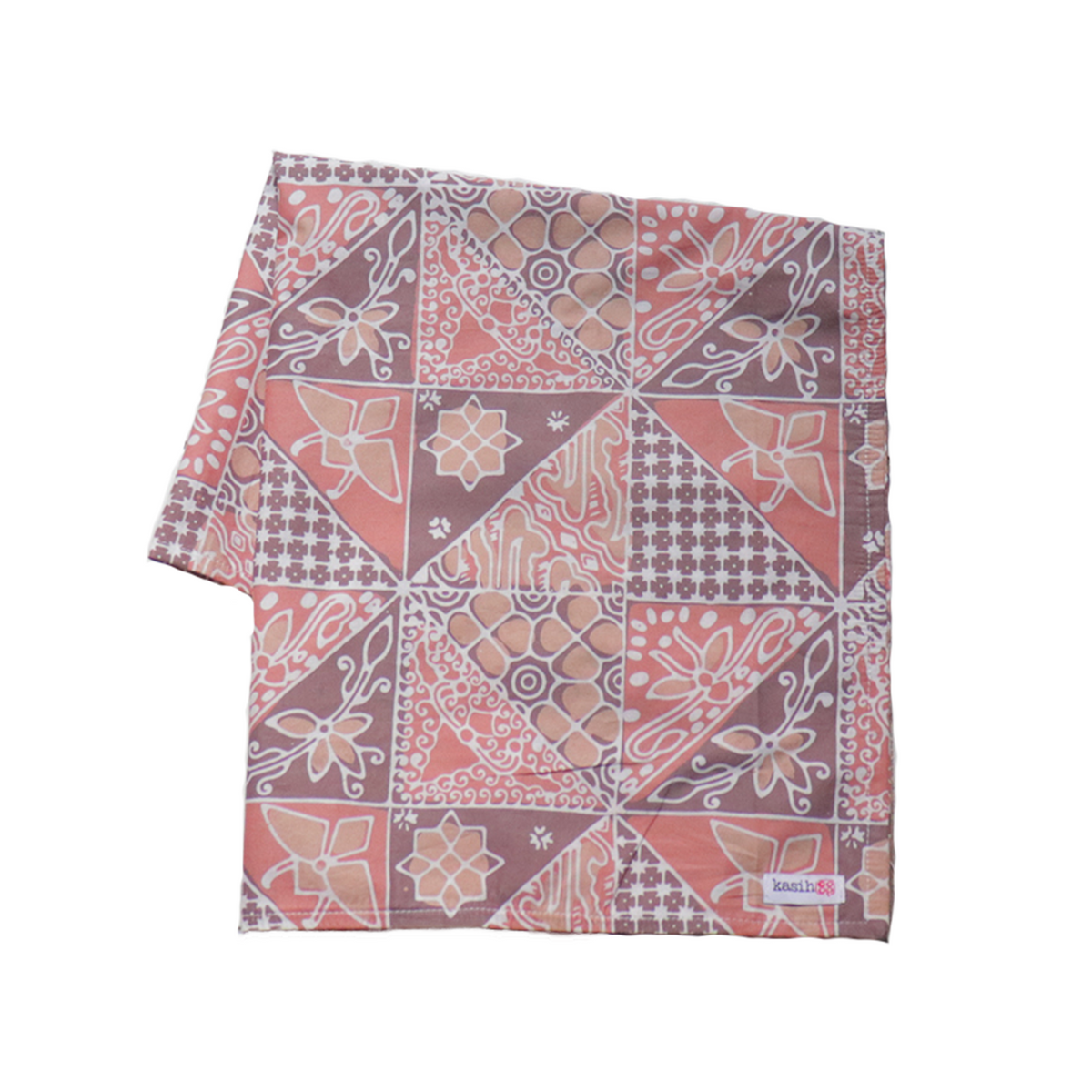 Batik Bandana - Patchwork in brown – Kasih Co-op
